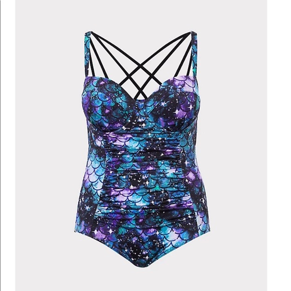 torrid | Swim | New Torrid Sz 4 Mermaid Bathing Swim Suit | Poshmark